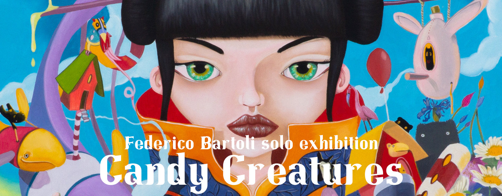 Federico Bartoli solo exhibition "Candy Creatures"